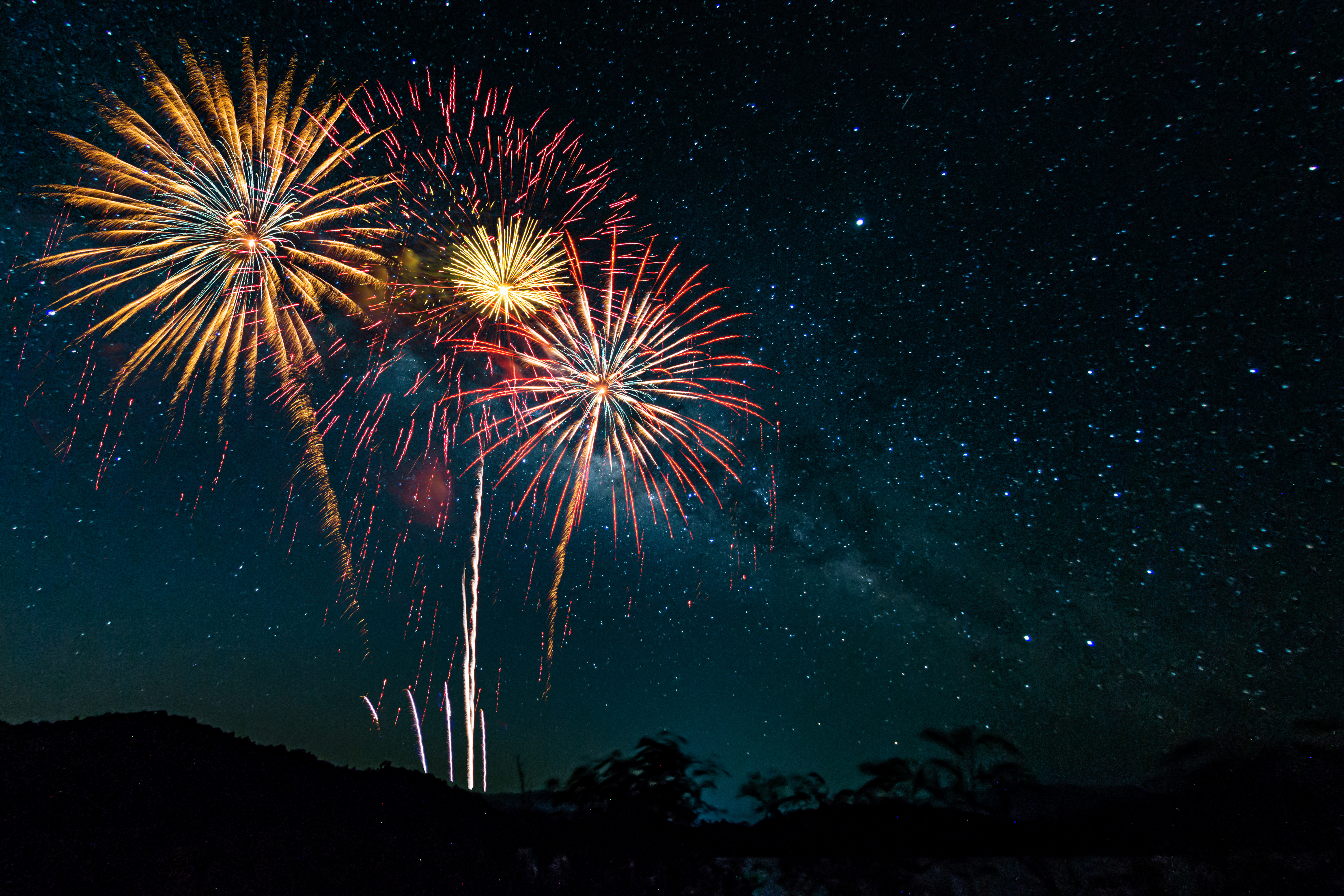 Firecrackers In The Sky