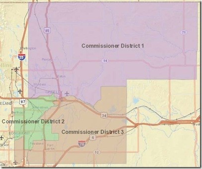 Weld County Map Colorado Colorado Redistricting: New District,