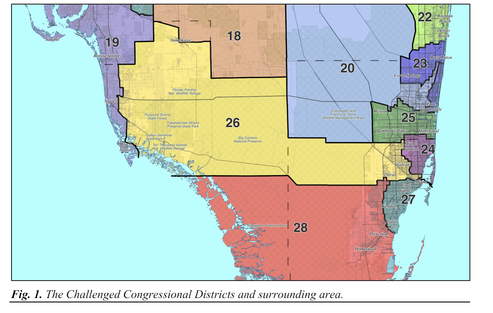 South Florida Districts Map Senator Bradley The Florida Senate