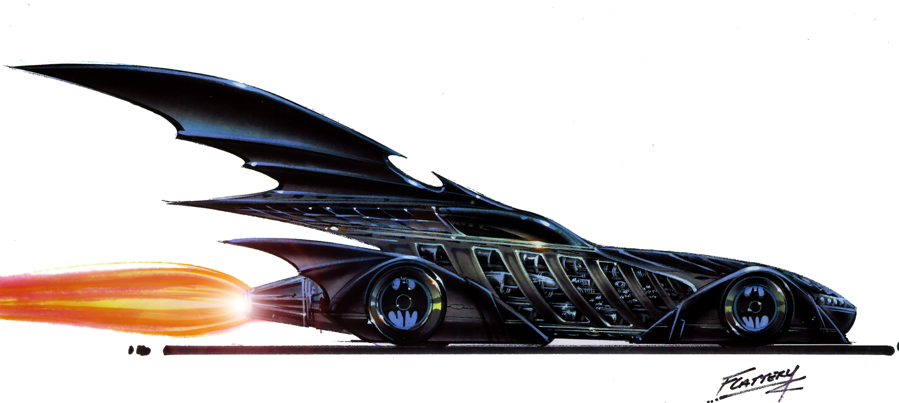Batman Forever Batmobile Chase