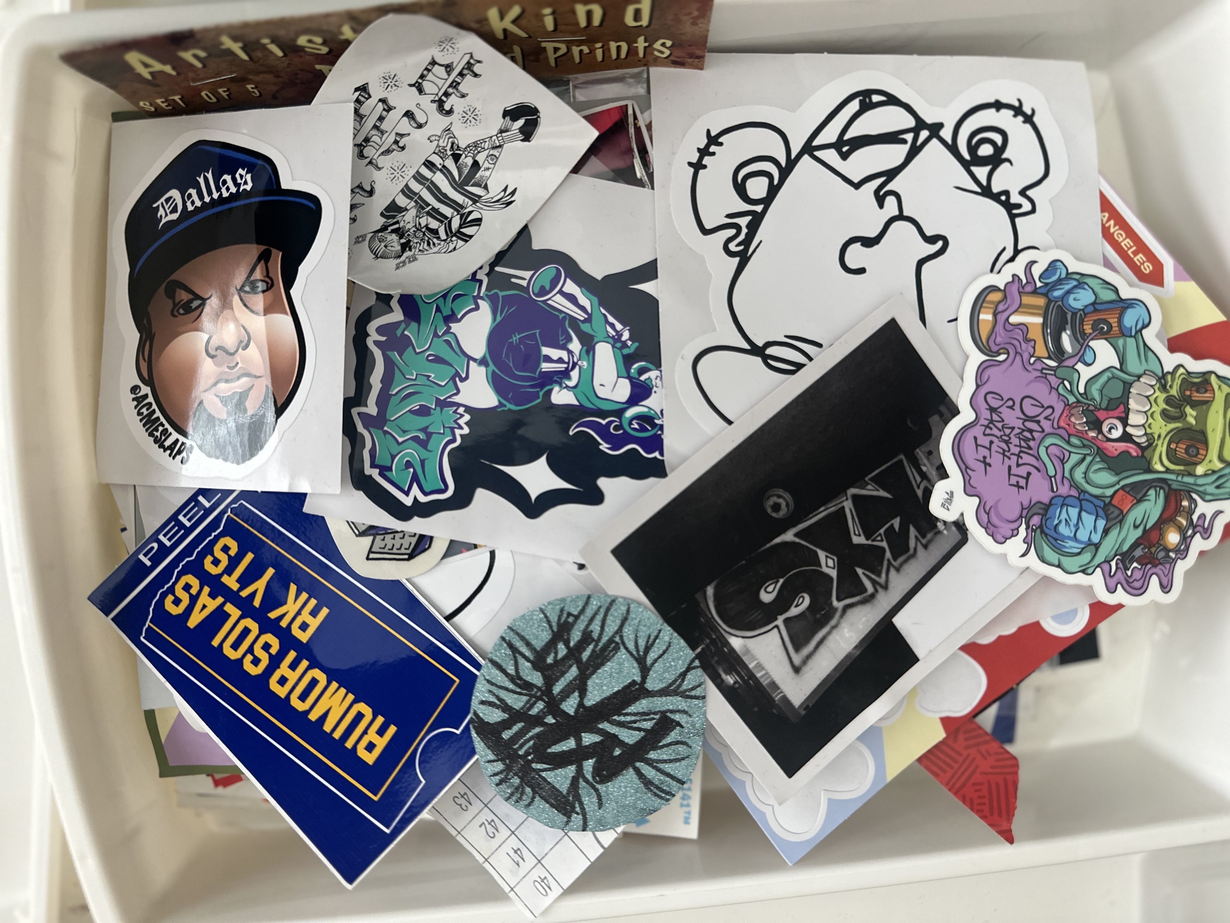 Stickers Adrien Graffiti Art Stick