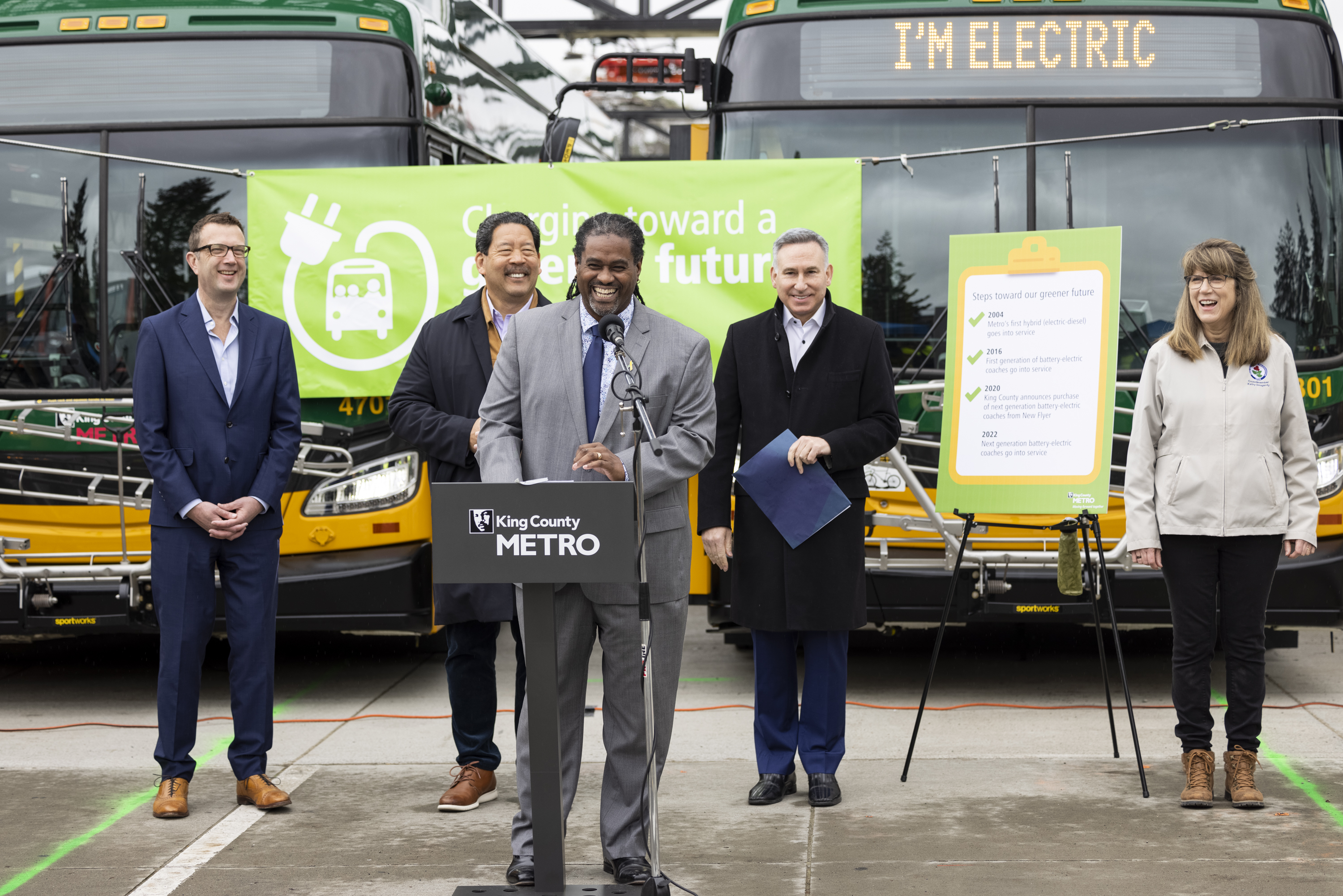 King County Metro Buses