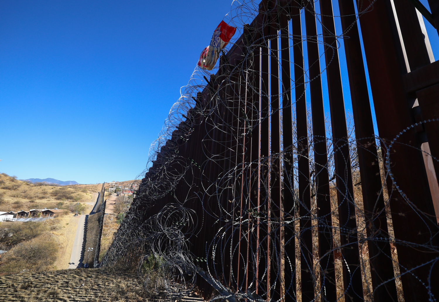 West Southern Arizona Mexican Border Map