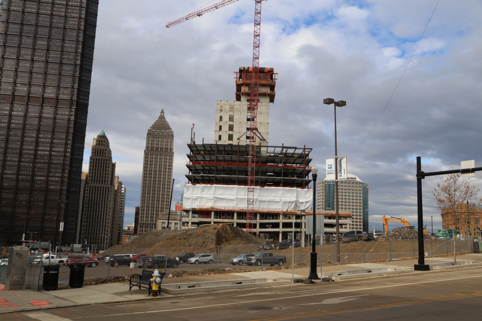 Construction Downtown Pittsburgh