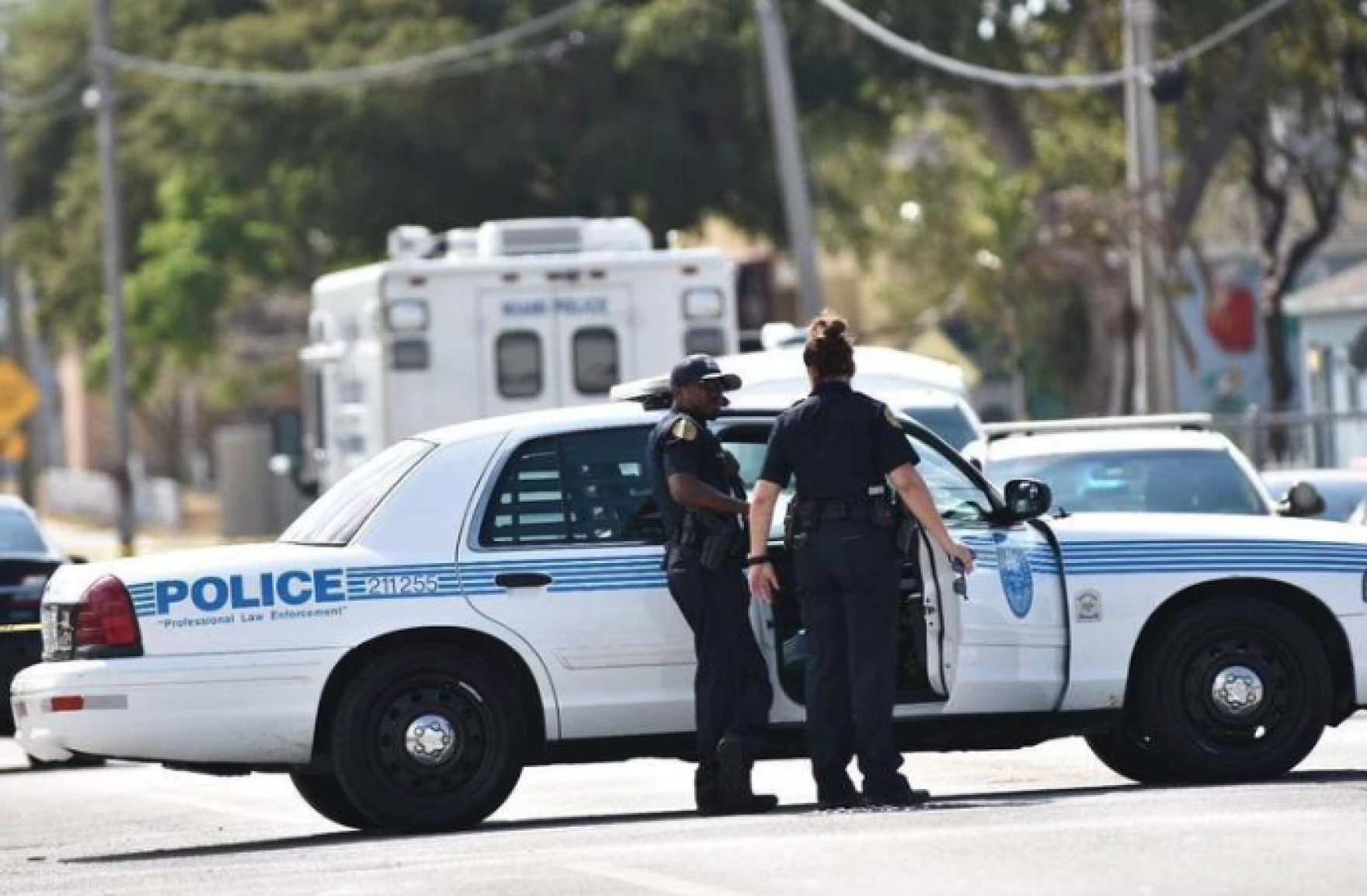 Police Station Downtown Miami