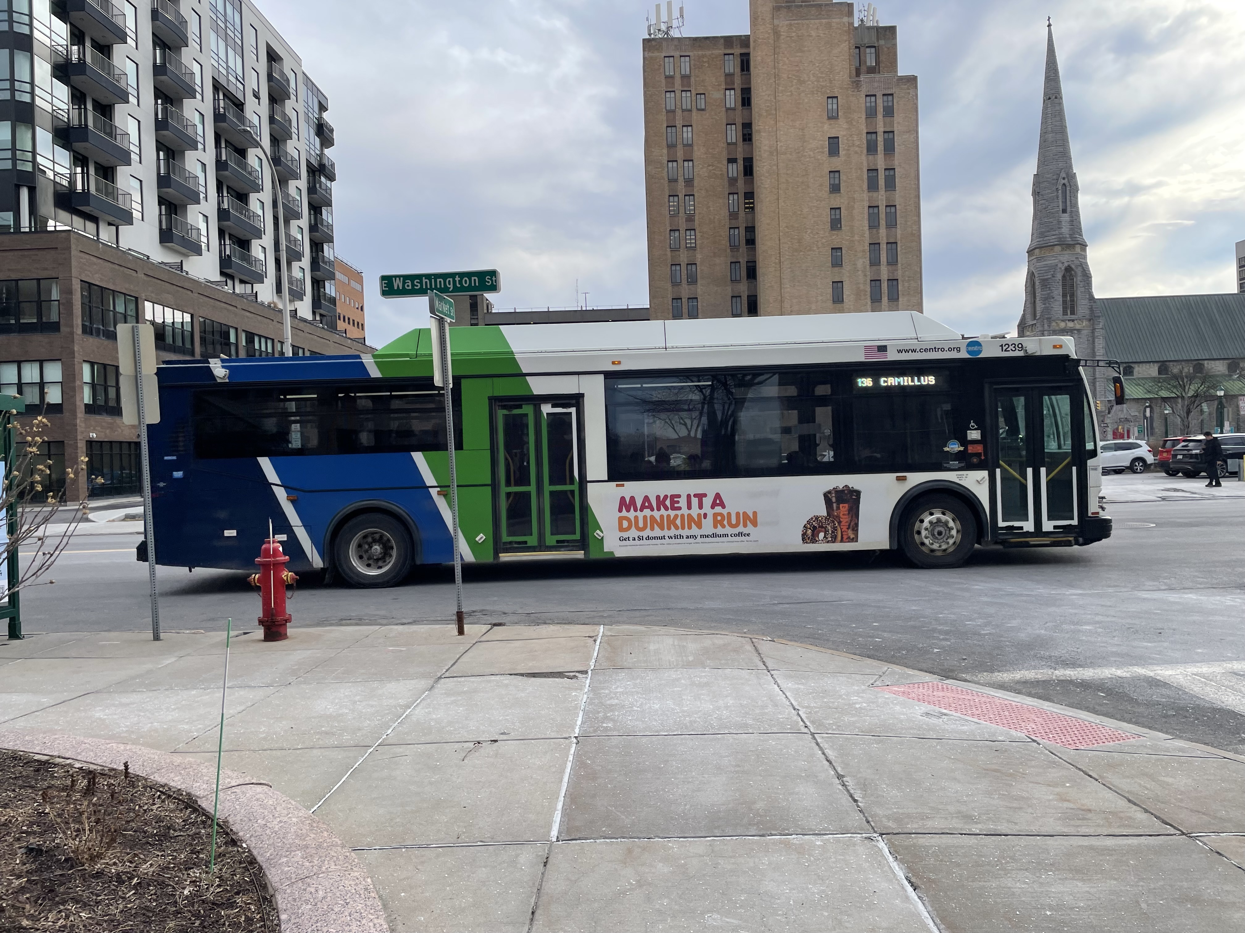 Syracuse New York Centro Bus