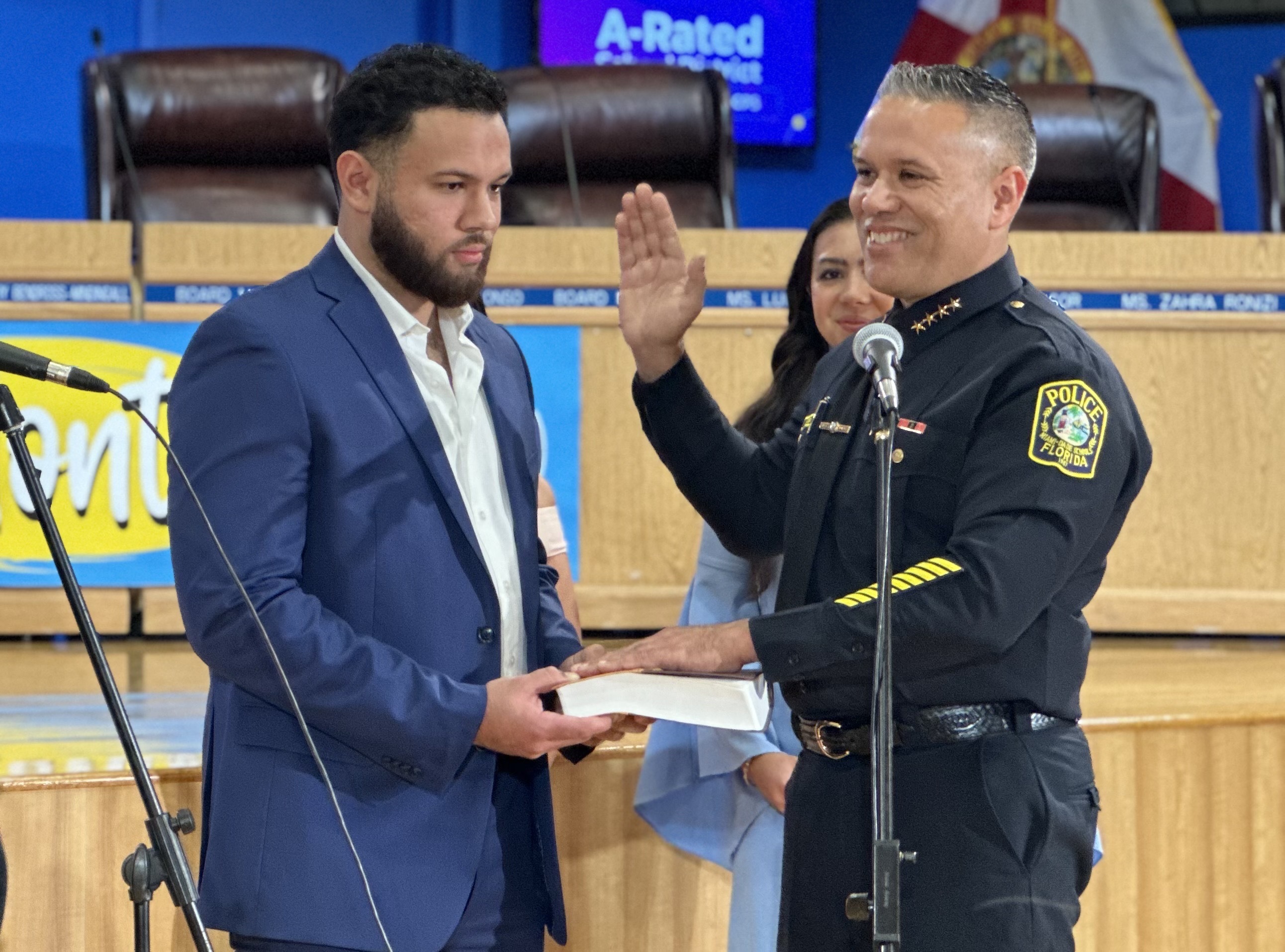 Miami Dade Police Officers Class A Uniforms