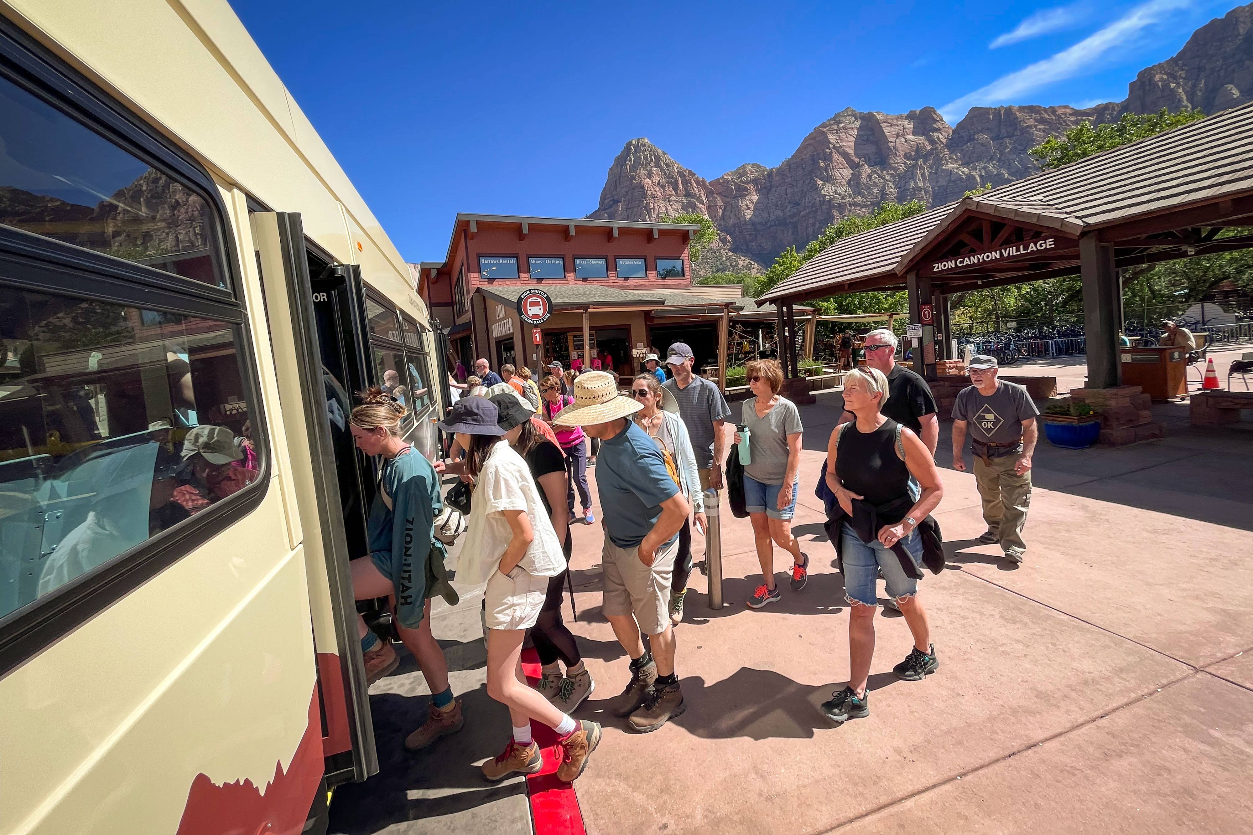 Zion Narrows Shuttle