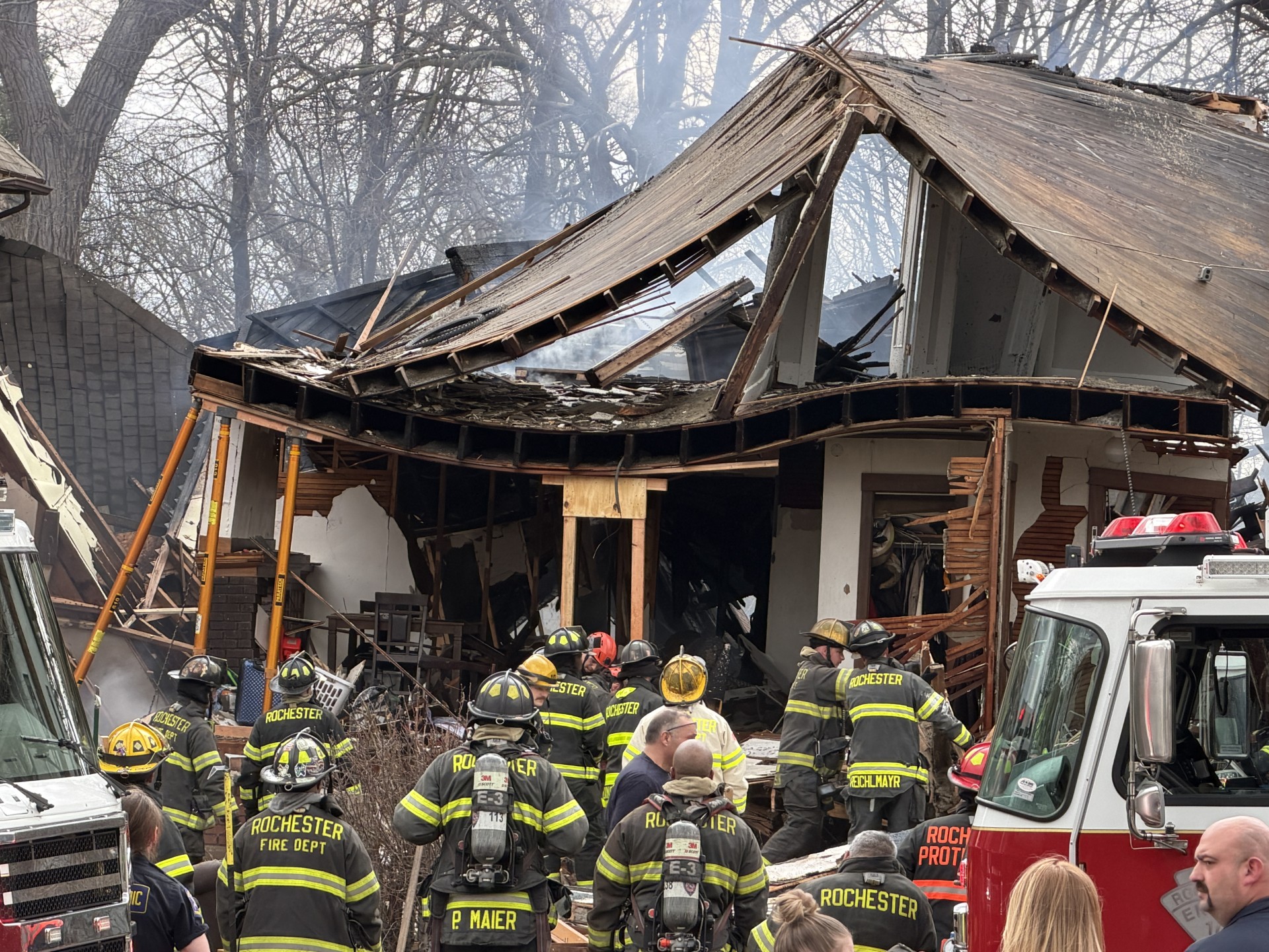 Police Search Warrant House Explosion