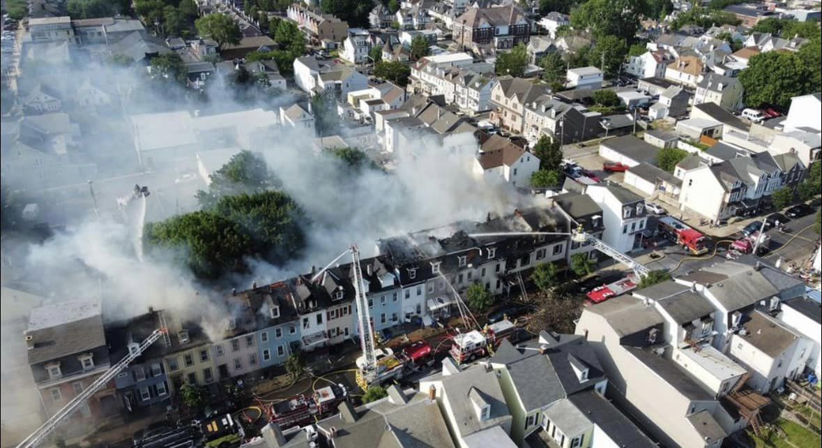 Lower Macungie Township Townhouse Fire