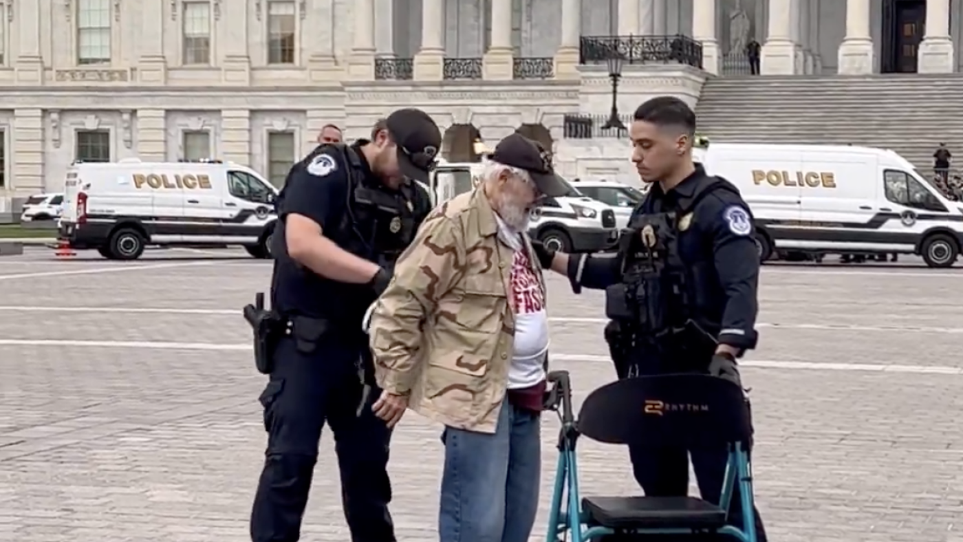The story behind the arrest of 87-year-old veteran John Spitzberg at ...