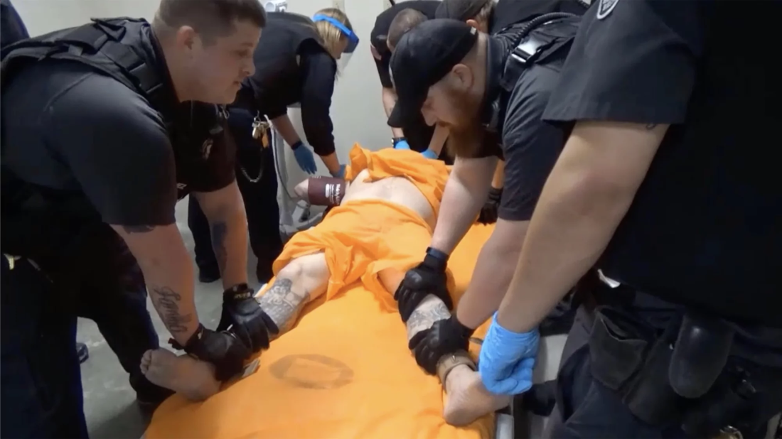 DOJ report exposes harmful use of restraints in federal prisons : NPR