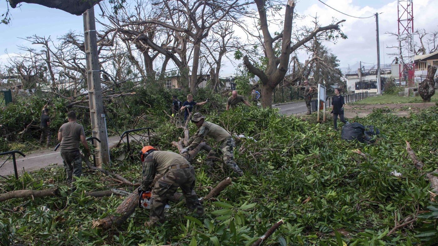 At least 11 dead in the French territory of Mayotte as Cyclone Chido ...