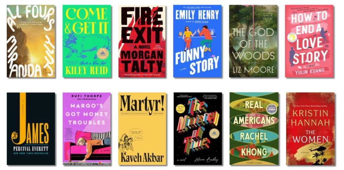 12 novels that NPR critics and staff loved in 2024 : NPR