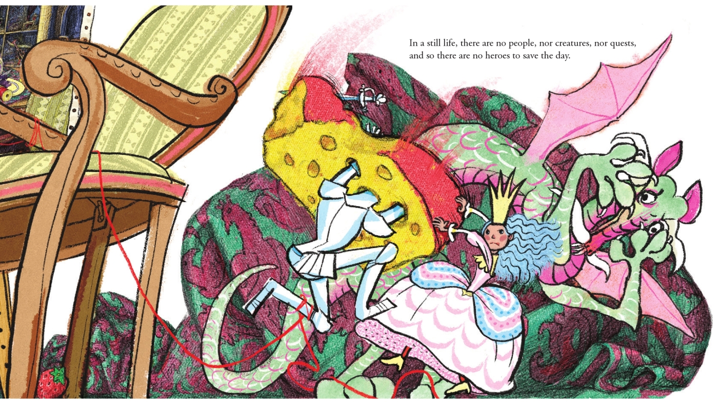 In this 'Still Life' picture book, a painting breaks all the rules : NPR