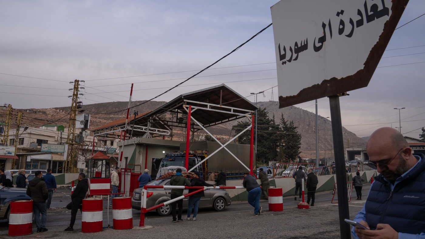 On the road to Damascus from Lebanon, Syrians express hope and worry of ...