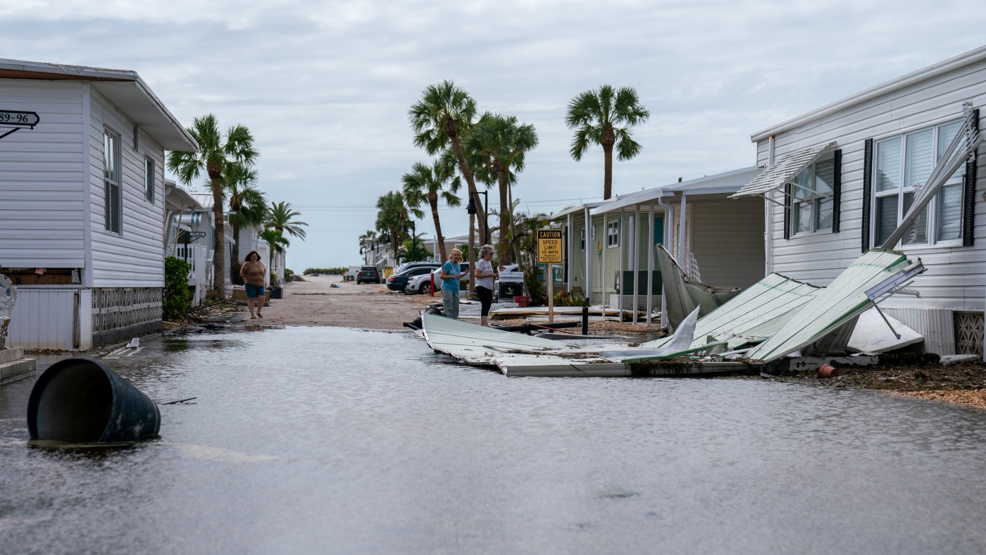 Come hurricane or high water, Longboat Key residents promise to stay : NPR