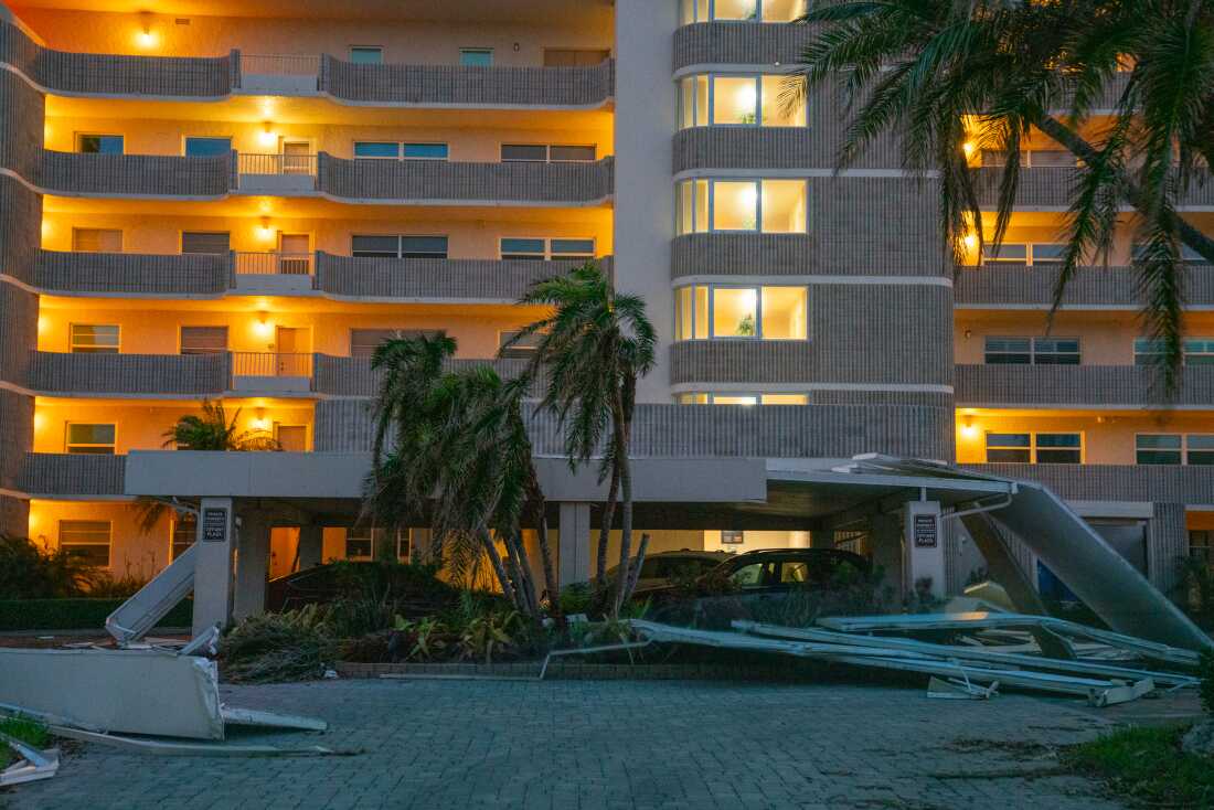 Come hurricane or high water, Longboat Key residents promise to stay : NPR