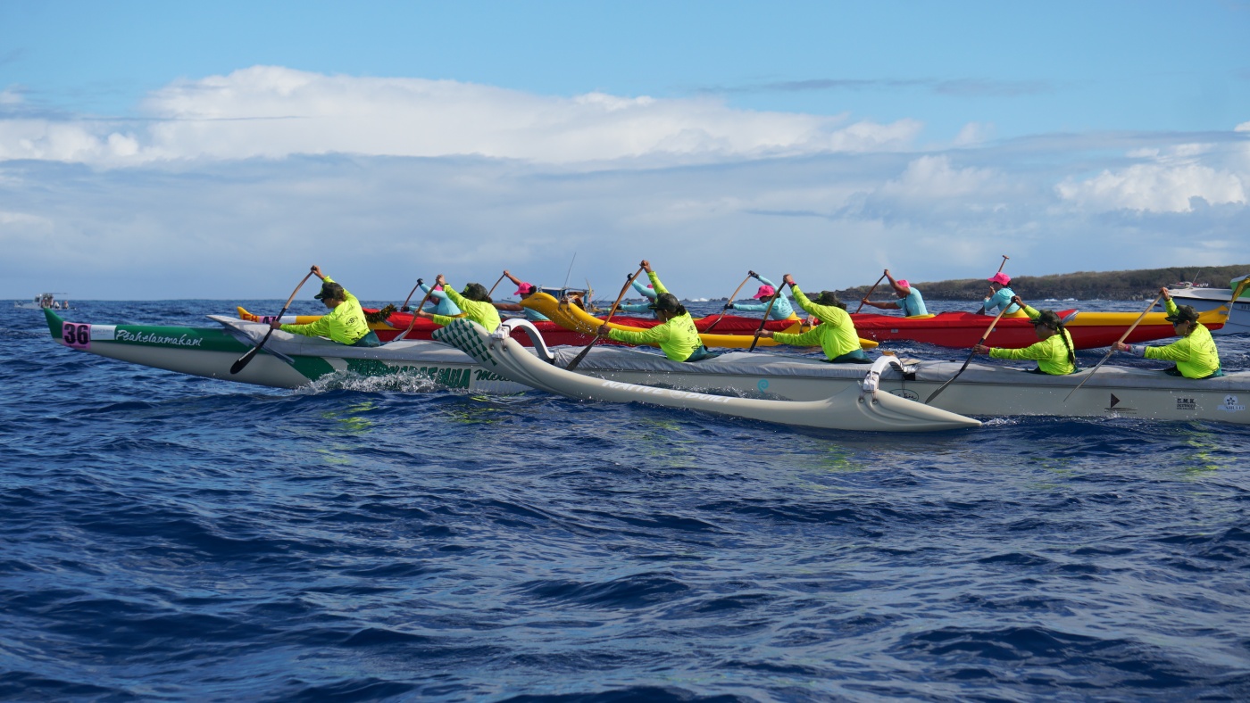 Women connect with their Hawaiian culture in ‘Olympics’ of outrigger ...