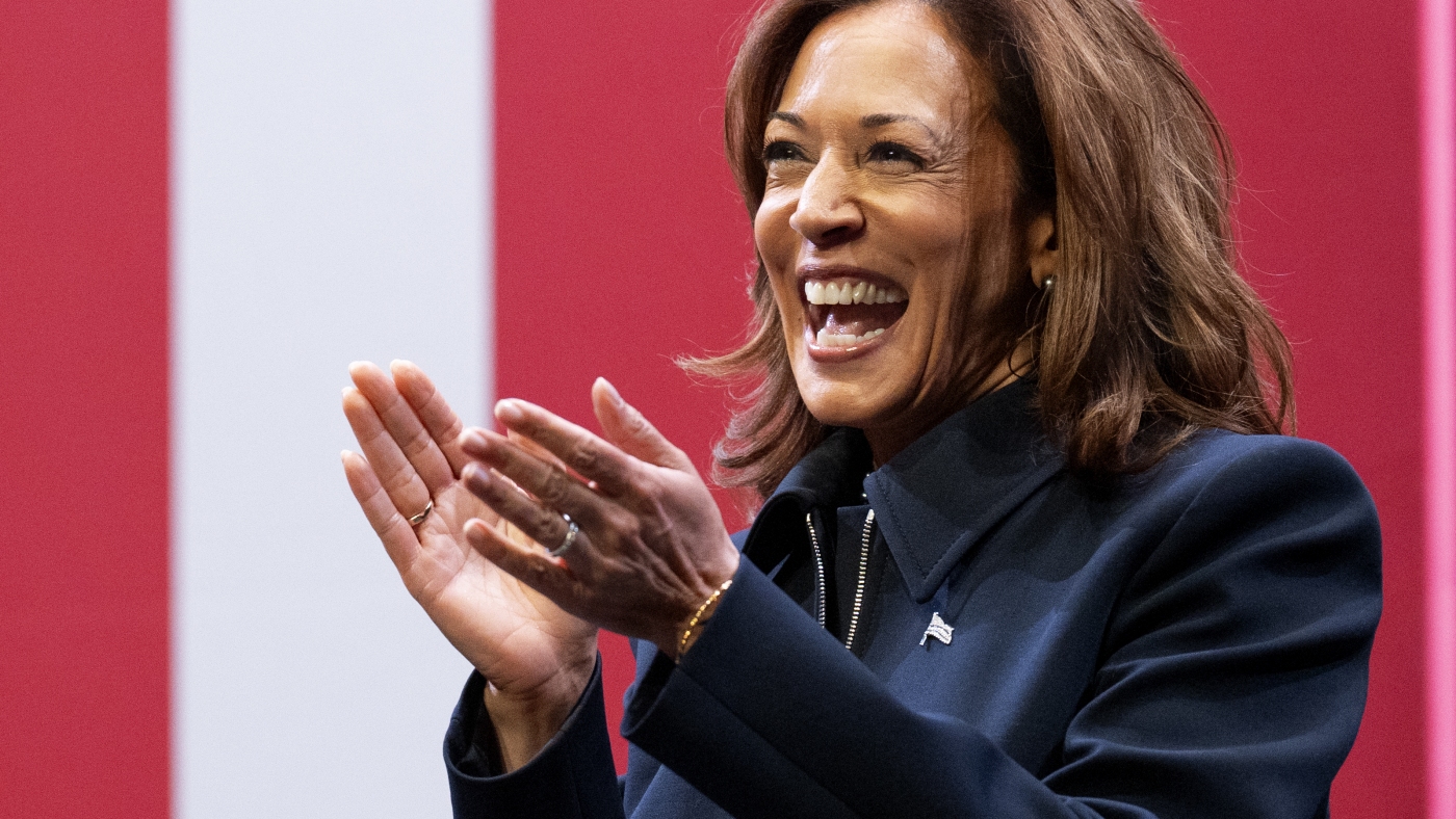 The coconut tree meme goes full circle in new Harris speech : NPR