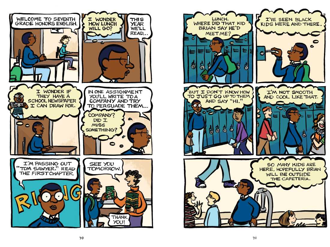 Jonathan Todd's graphic novel 'Timid' book review : NPR