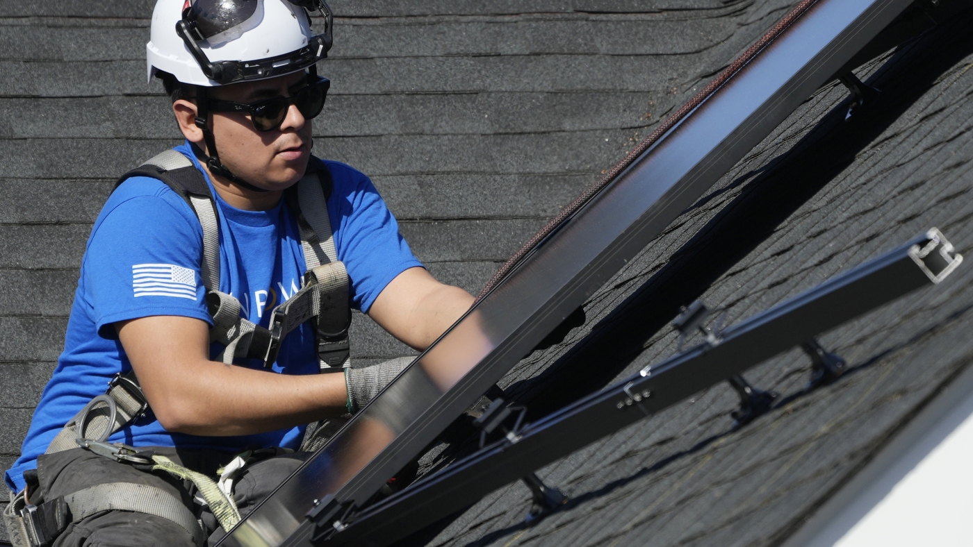 Here's how to protect yourself from rooftop solar energy fraud : NPR