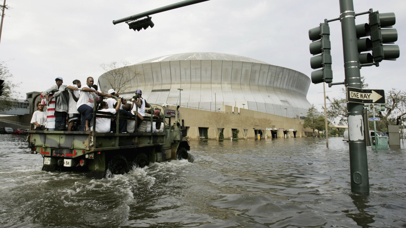 Hurricane Katrina: A retrospective in photos : The Picture Show : NPR