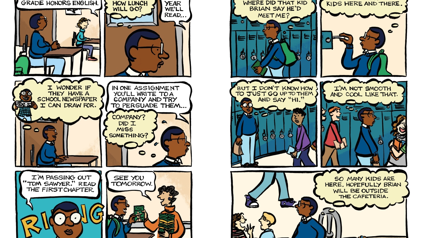 Jonathan Todd's graphic novel 'Timid' book review : NPR