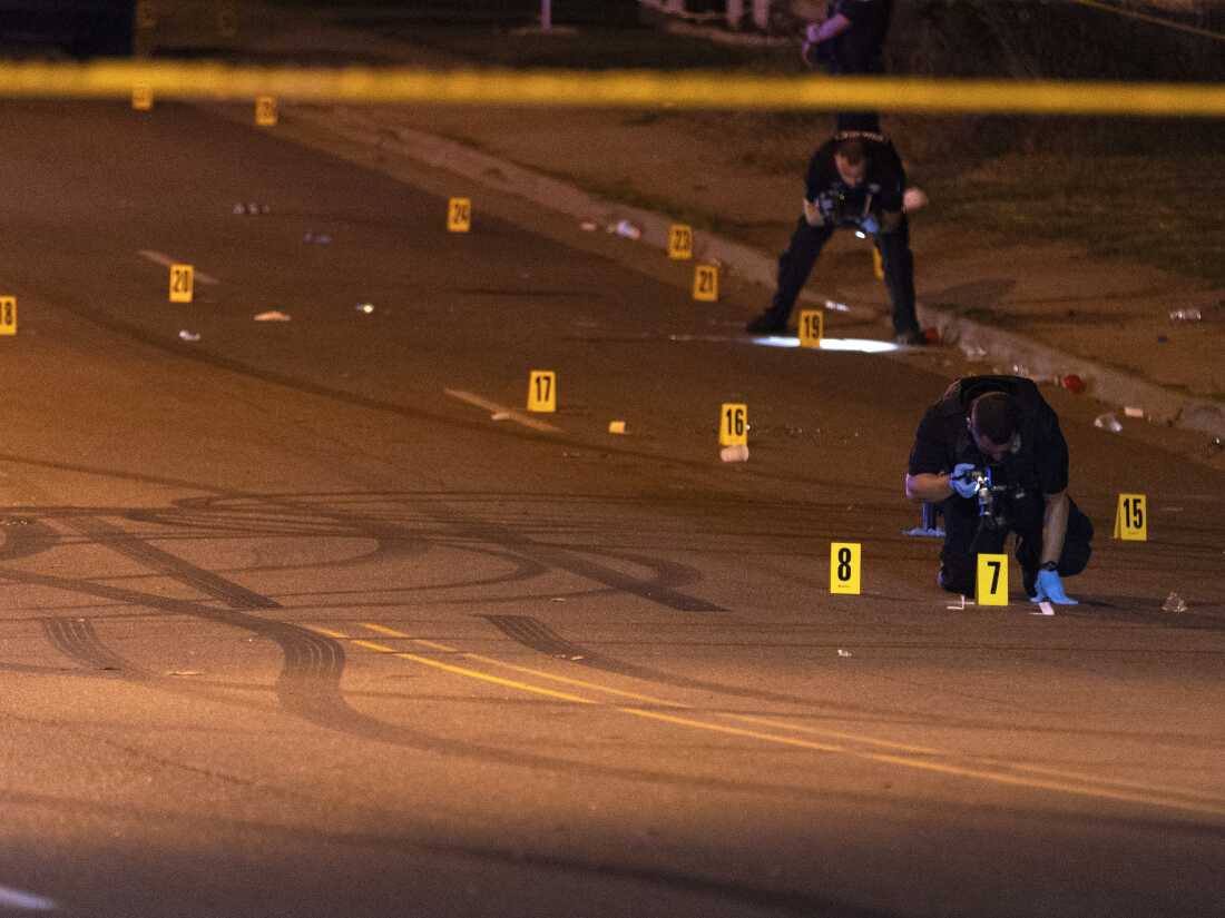 1 person was killed and 24 injured in a mass shooting in Akron, Ohio : NPR