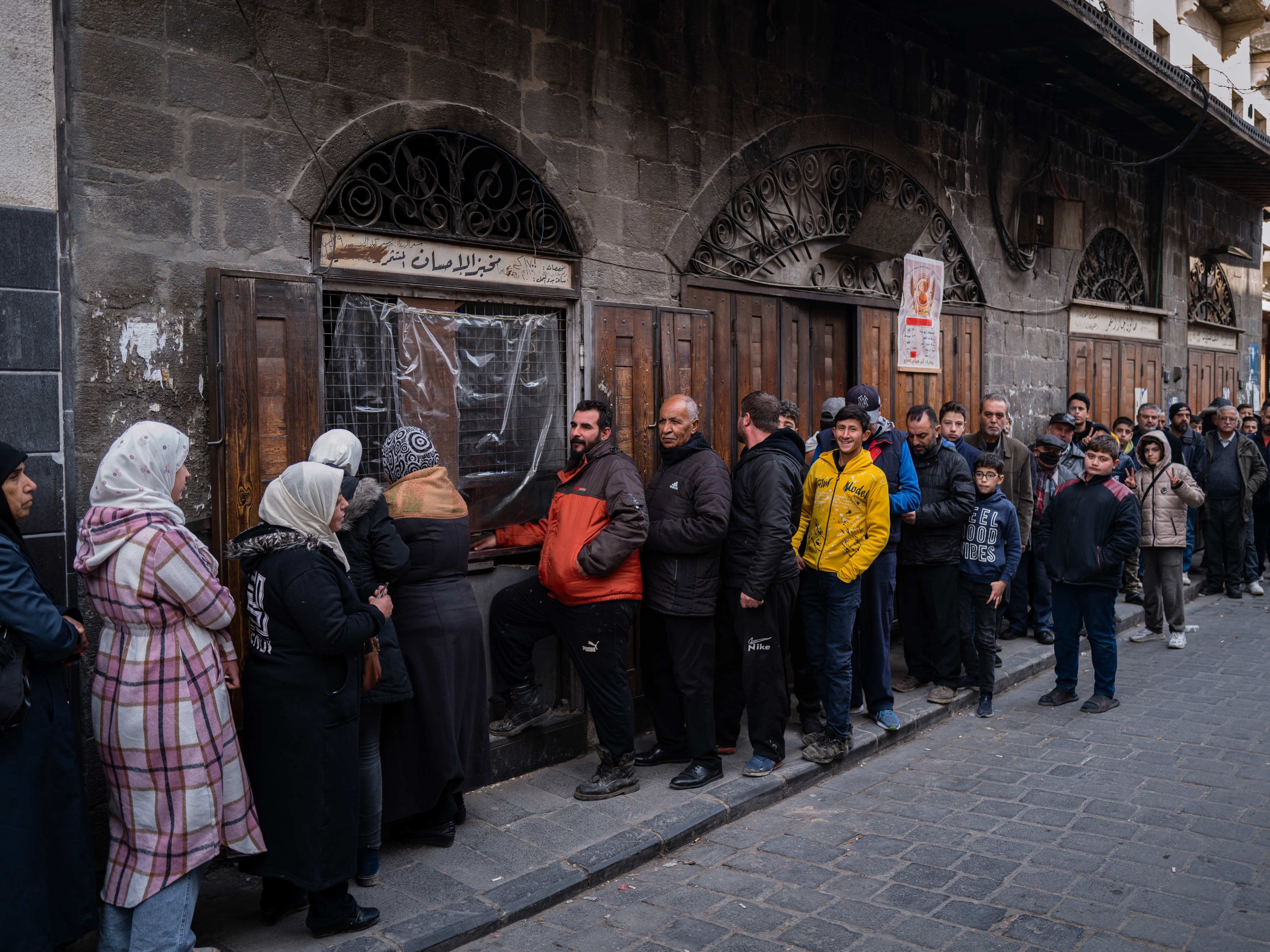russian bread queues