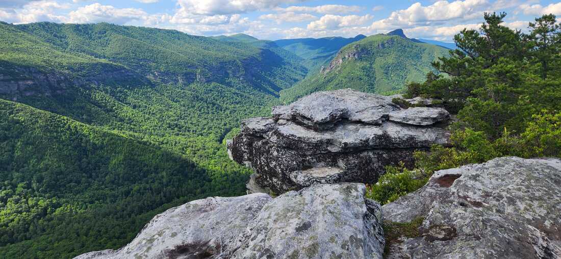 Hiking North Carolina's Linville Gorge Wilderness area : NPR