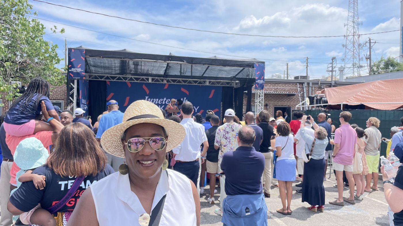 Ahead of 1st presidential debate, Georgia voters rate the candidates : NPR