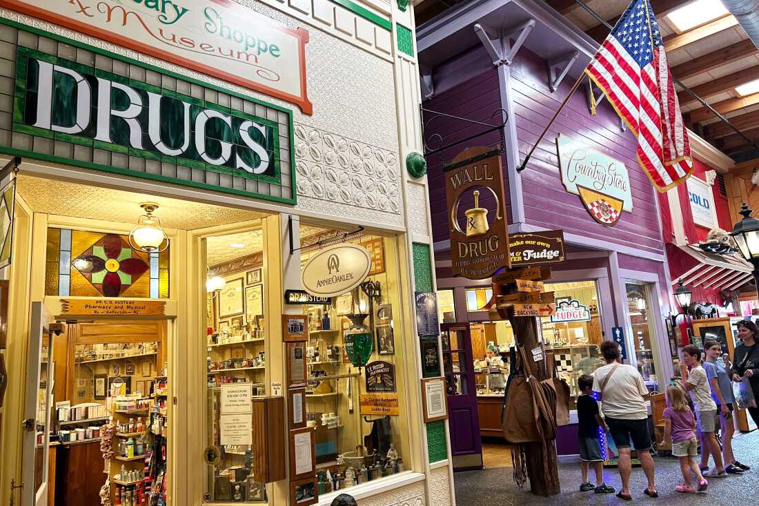 You can pan for gold at Wall Drug in South Dakota. Locals need it as a ...