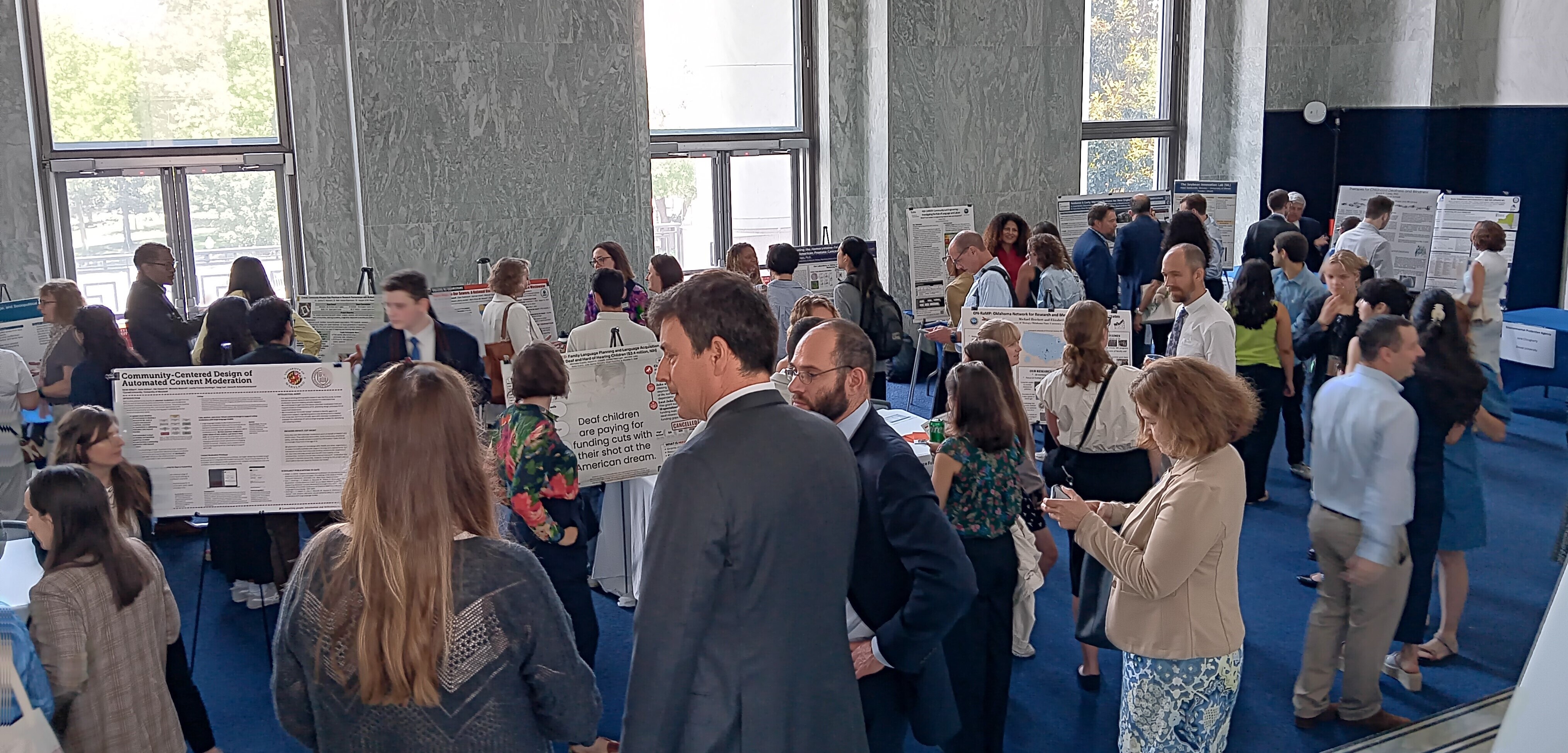 Canceled grants get the spotlight at a Capitol Hill 'science fair ...