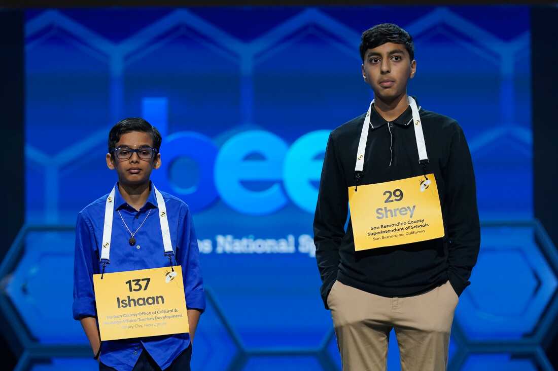 Scripps Spelling Bee: Shrey Parikh wins after spell-off : NPR