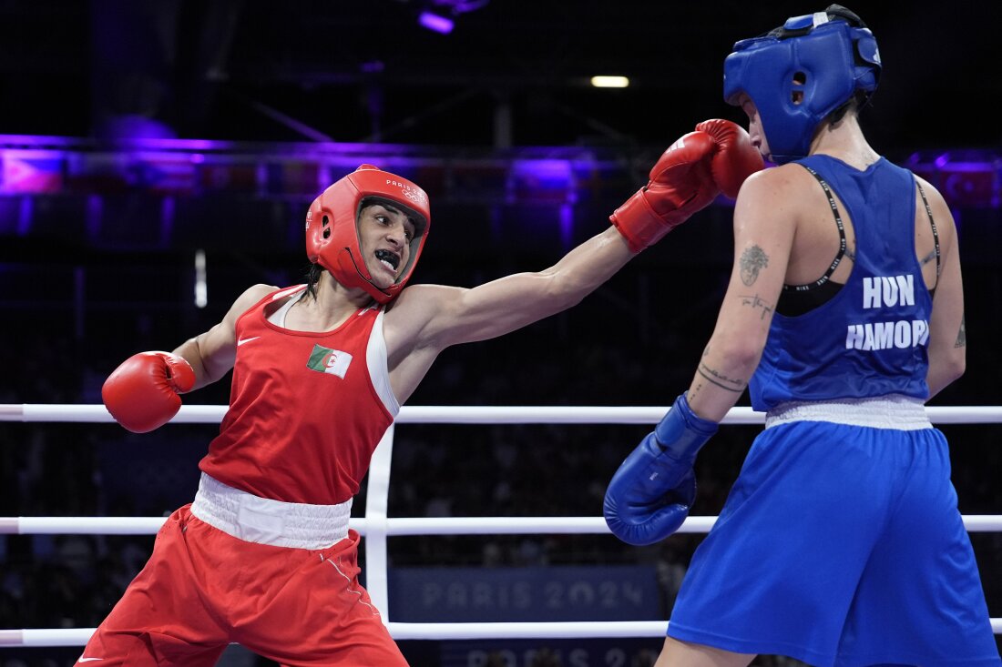 Algerian boxer Imane Khelif clinches Olympic medal after gender outcry ...