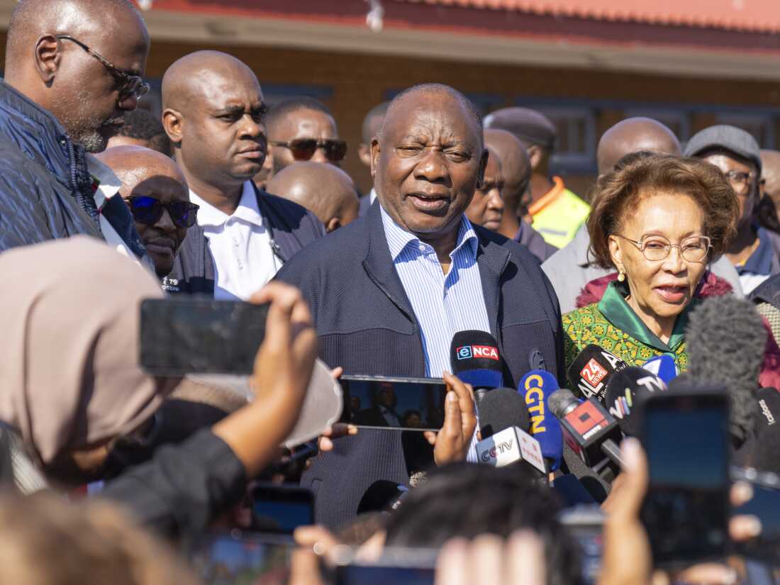 South Africa election results: ANC loses majority for first time : NPR