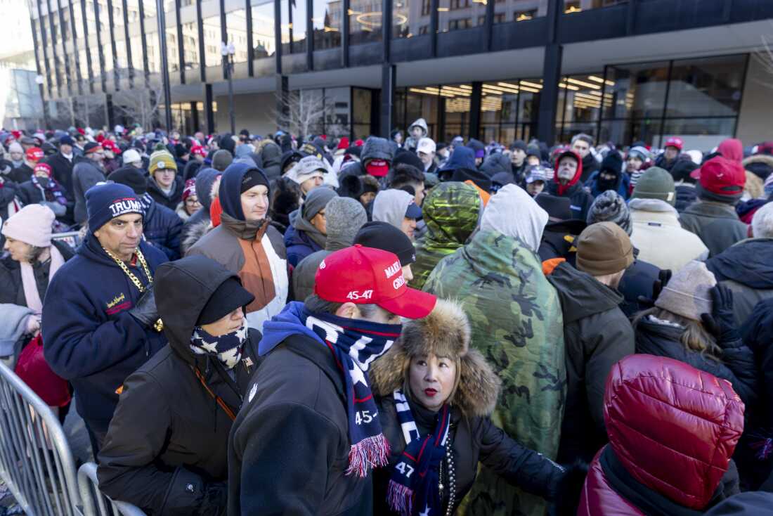 PHOTOS: What we saw on Inauguration Day : The Picture Show : NPR