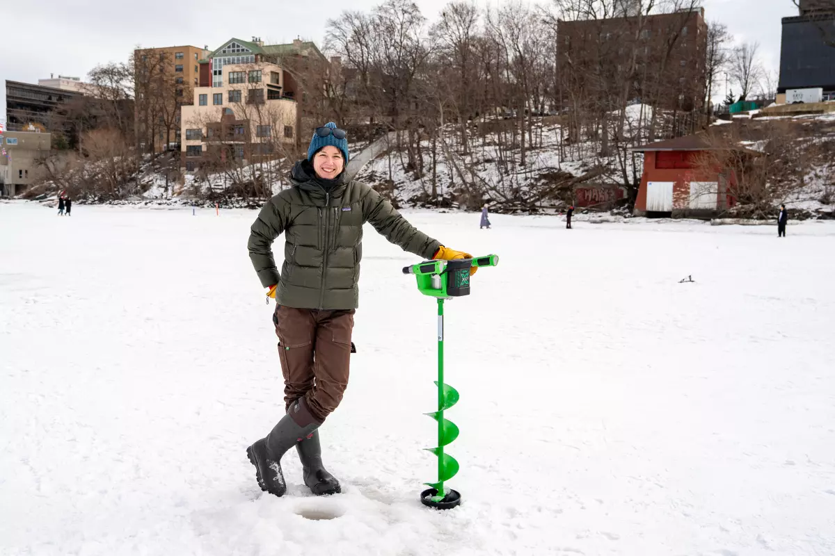 This community festival embraces the joys of a frozen lake — while it ...