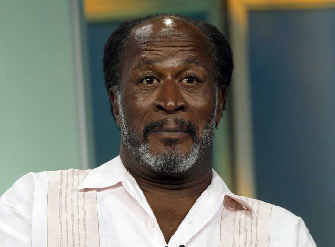 John Amos was a TV pioneer who became the image of Black fatherhood : NPR