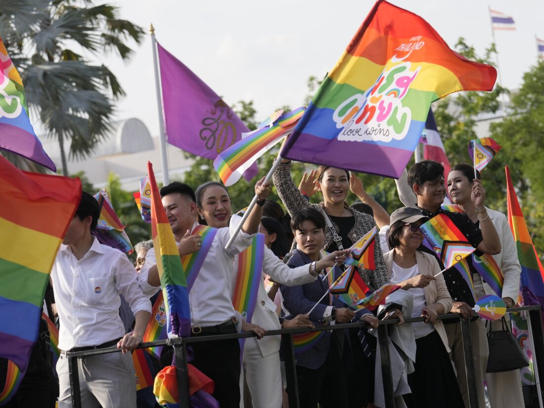 Thailand Senate approves bill legalizing same-sex marriage : NPR