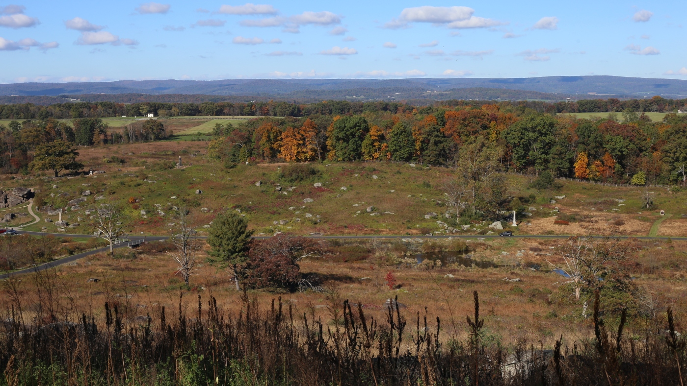 A Civil War battlefield gives perspective on our modern divide : NPR