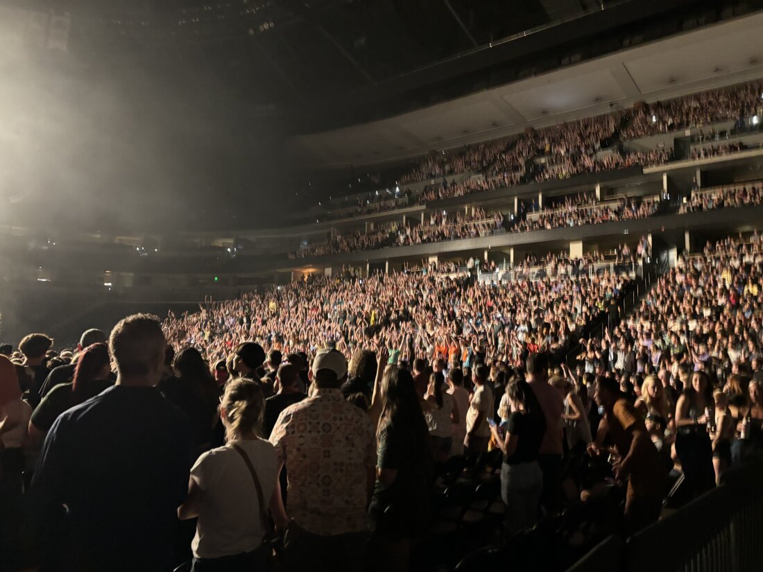 AJR is turning concertgoers into climate activists : NPR
