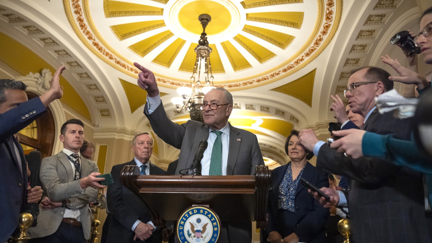 2 takes on how Democrats can resist Trump, win back public : NPR