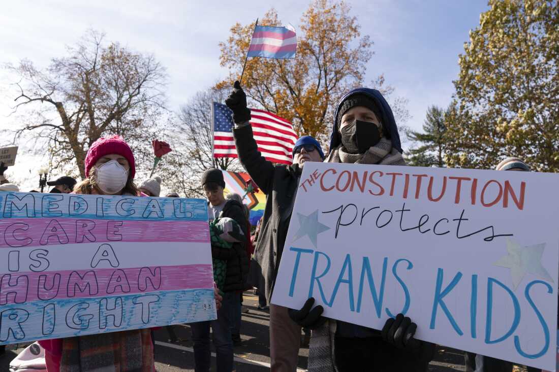 How trans activists are preparing for 2nd Trump administration : NPR