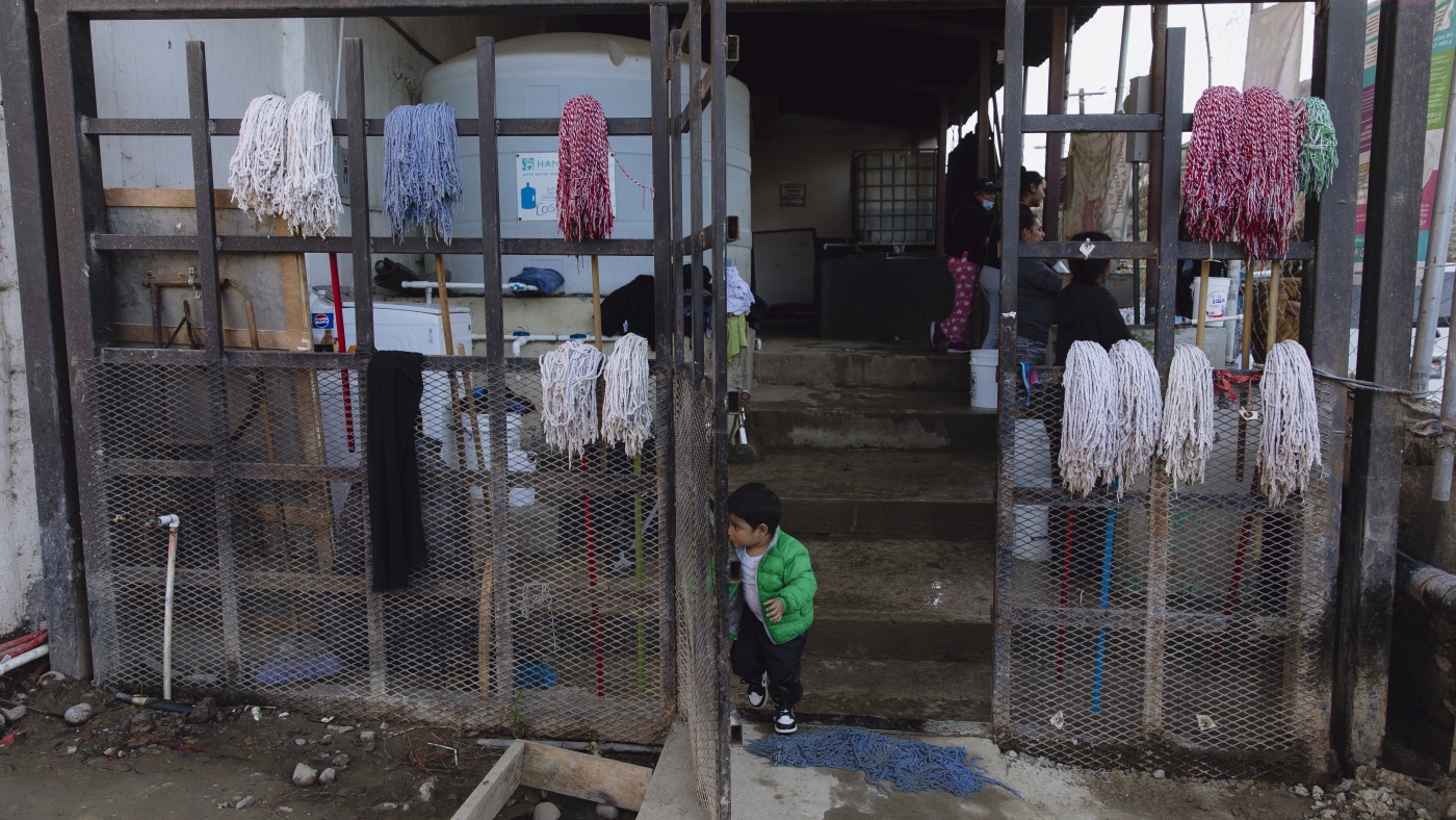 As Trump takes office, he will be inheriting a quiet border : NPR