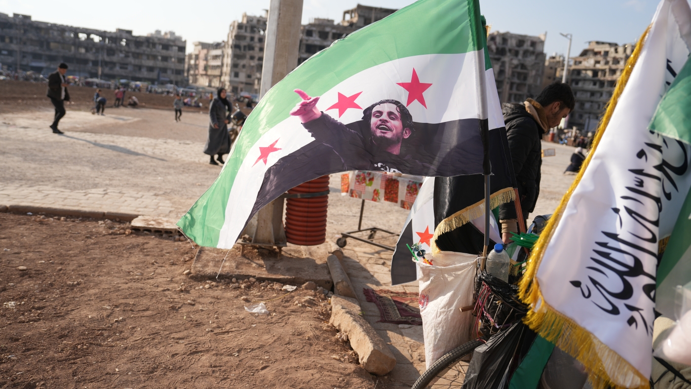 How an anthem helped inspire Syria's revolution : NPR