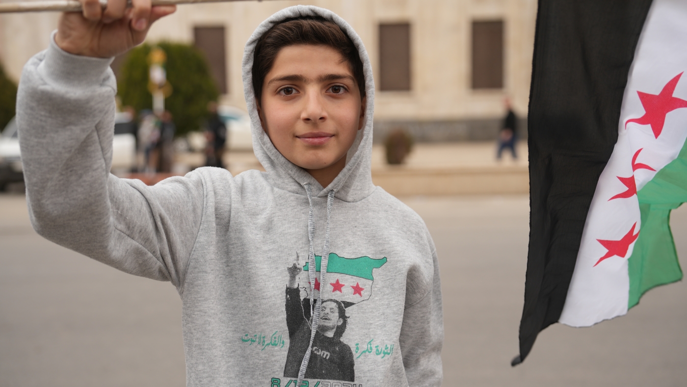 How an anthem helped inspire Syria's revolution : NPR