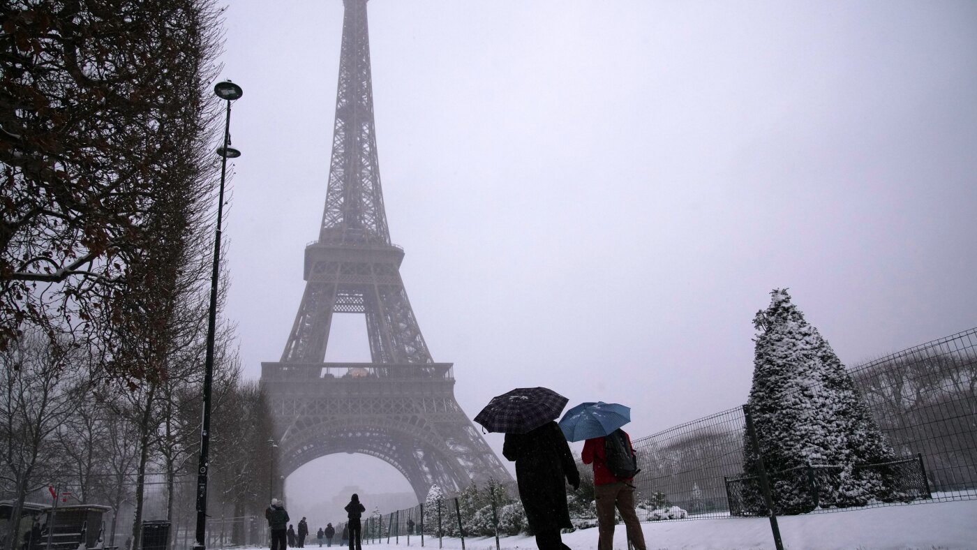 Europe Weather: Snow & Ice Disrupt Travel - NPR - World Today Journal