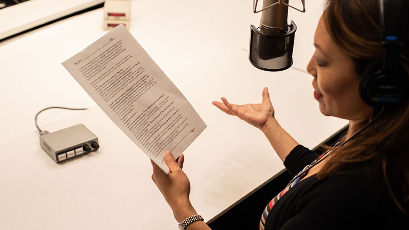 What does a radio script look like? : NPR Training : NPR